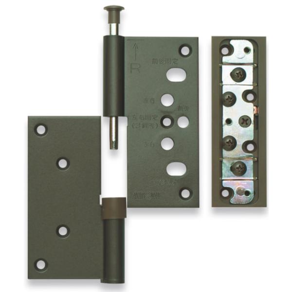 【品番】071942【商品名】3方向調整丁番【サイズ】102×102×2.5【左右勝手】右勝手【前後・左右調整プレート（幅）】33【カラー】アンバー塗装【材質】丁番：鋼前後・左右調整プレート：亜鉛合金、鋼、PA【添付品】プレート取付用：＋皿...