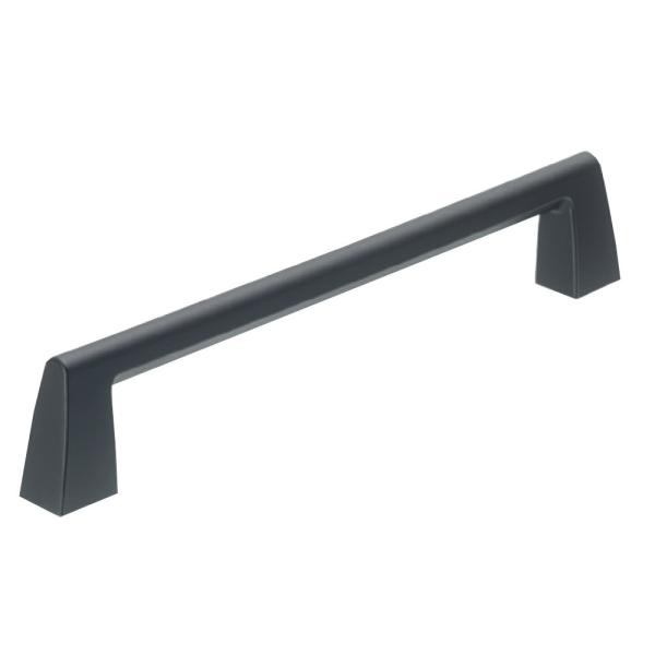 【品番】264264【商品名】取手【サイズ】150mm【仕上げ】黒塗装（つや消し）【材質】亜鉛合金【推奨ねじ】＋トラス小ねじM4×L※（添付されていません）