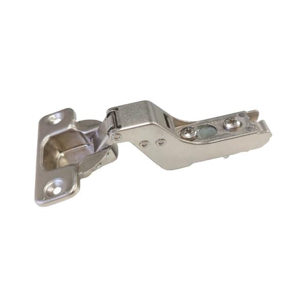 【品番】CRT100-0-1【商品名】スライド丁番 ワンタッチ平行着脱【かぶせ】0mm (インセット)【キャッチ】キャッチなし【カップ径】φ35mm【開き角度】100°【材質】SPCC【仕上】ニッケルメッキ【入数】1個 (本体のみ、座金・ビ...