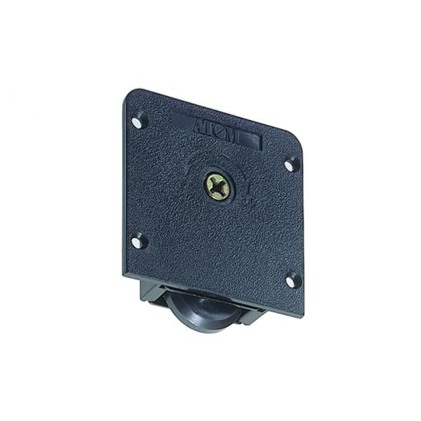 材質ローラー:PA6ケース:POMベアリング入り色黒上下調整ストローク最大5mm許容質量(2ヶ使用)30kg以下推奨ねじ+皿木ねじ2.7×16　4本(添付されていません)