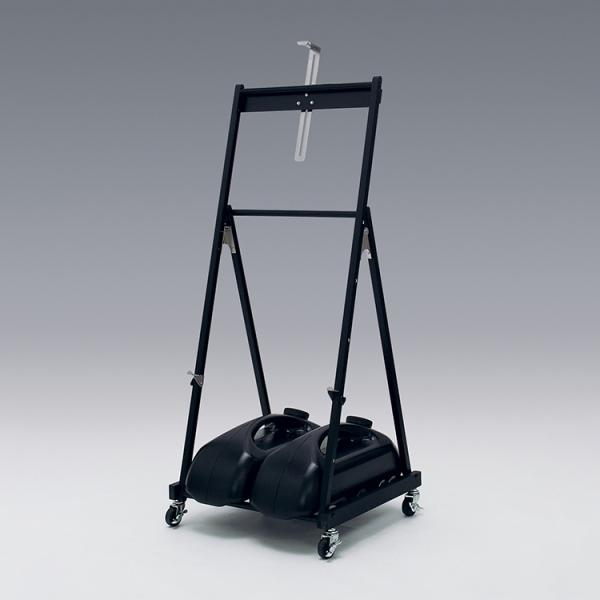 ブランド名ベルクシリーズ名アルモード商品名パネル用スタンド品番2157カラーブラック対応サイズB3ヨコ・A2・B2・A1・B1パネル厚30mmまで重量4.5kg静止安全荷重12kgまで（ポリウエイト満水時）主要素材本体：アルミ押出材（シルバ...