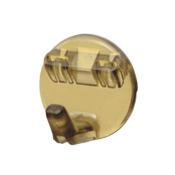 【品番】C-102-30-CLOL【商品名】アクアフック丸形【サイズ】30×24×30mm【仕上】クリアオリーブ【材質】ポリカーボネート【主な取り付け場所】石こうボードプリント合板（木質新建材）柱・板壁ポイント利用・expoint01