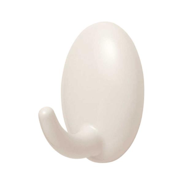 【品番】C-10U-XL-IV【商品名】たまごフック【サイズ】68×51×46mm【仕上】アイボリー【材質】ABS【主な取り付け場所】石こうボードプリント合板（木質新建材）柱・板壁ポイント利用・expoint01