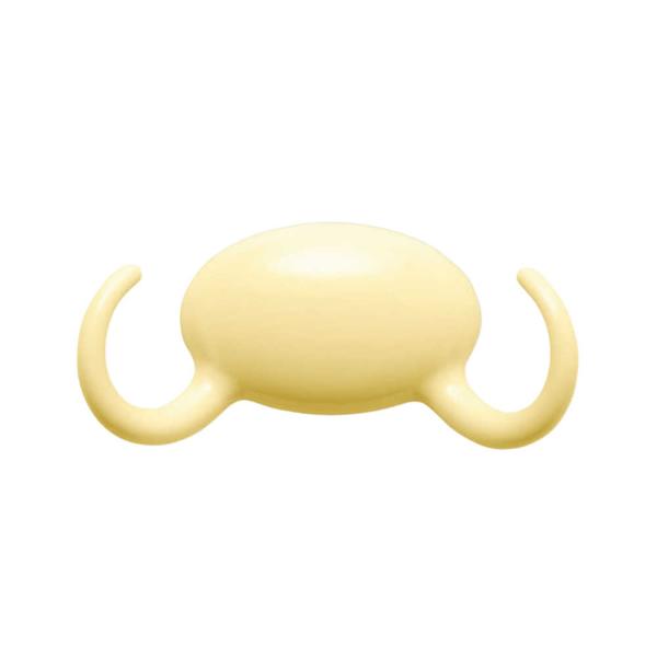 【品番】C-13M-XS-SOYE【商品名】たまごフックWロール【サイズ】38×23×85mm【仕上】ソフトイエロー【材質】ABS【主な取り付け場所】スチロール家具金属塗装面(冷蔵庫・洗濯機など)ホーローキッチンポイント利用・expoint01