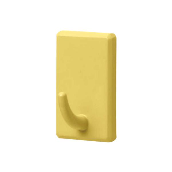【品番】C-1T-LL-MA【商品名】eフック【サイズ】60×30×36mm【仕上】マスタード【材質】ＡＢＳ【主な取り付け場所】金属塗装面タイル・ガラス・ステンレス柱・板壁・化粧合板【特徴】簡単にはがせる粘着タイプポイント利用・expoint01