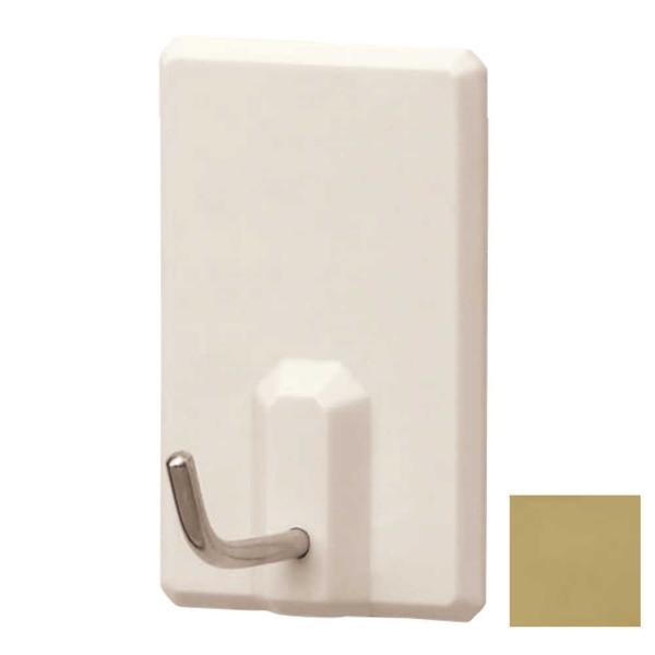 【品番】C-200-60-OA【商品名】eフックD形【サイズ】60×33×38mm【仕上】オーク【材質】ＡＢＳ＋ステンレス【主な取り付け場所】金属塗装面タイル・ガラス・ステンレス柱・板壁・化粧合板【特徴】簡単にはがせる粘着タイプポイント利用...