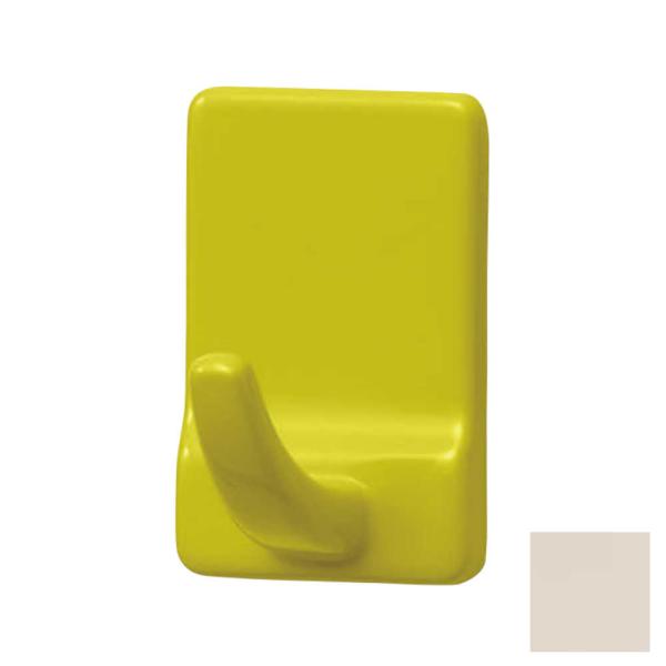 【品番】C-201-45-IV【商品名】ライノフック【サイズ】45×27×30mm【仕上】アイボリー【材質】ABS【主な取り付け場所】金属塗装面タイル・ガラス・ステンレス柱・板壁・化粧合板【特徴】簡単にはがせる粘着タイプポイント利用・exp...