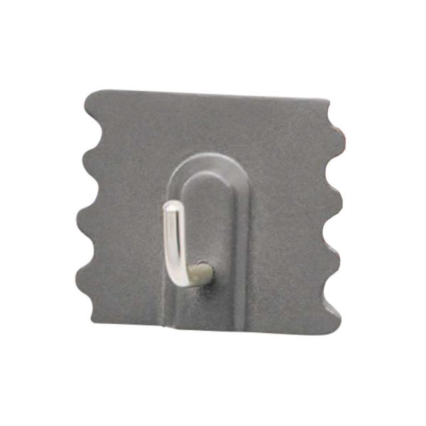 【品番】C-204-34-GR【商品名】パズルフック【サイズ】34×23×39mm【仕上】グレー【材質】ＡＢＳ＋ステンレス【主な取り付け場所】金属塗装面タイル・ガラス・ステンレス柱・板壁・化粧合板【特徴】簡単にはがせる粘着タイプポイント利用...