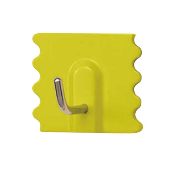 【品番】C-204-34-OL【商品名】パズルフック【サイズ】34×23×39mm【仕上】オリーブ【材質】ＡＢＳ＋ステンレス【主な取り付け場所】金属塗装面タイル・ガラス・ステンレス柱・板壁・化粧合板【特徴】簡単にはがせる粘着タイプポイント利...