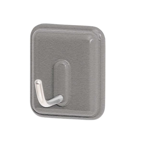 【品番】C-35T-XS-GR【商品名】レイジーフック【サイズ】40×38×33mm【仕上】グレー【材質】ＡＢＳ＋ステンレス【主な取り付け場所】金属塗装面タイル・ガラス・ステンレス柱・板壁・化粧合板【特徴】簡単にはがせる粘着タイプポイント利...