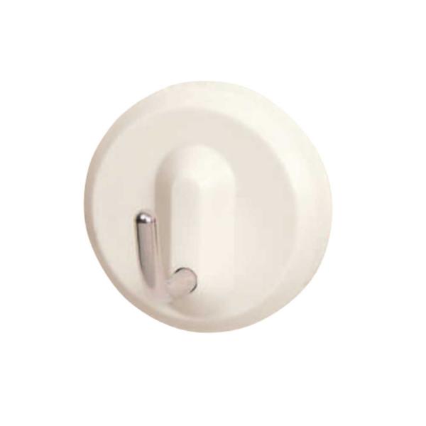 【品番】C-6C-RM-IV【商品名】eフック丸形【サイズ】32×28×32mm【仕上】アイボリー【材質】ABS、ステンレス【主な取り付け場所】コンクリート・ブロックタイル目地柱・板壁ポイント利用・expoint01