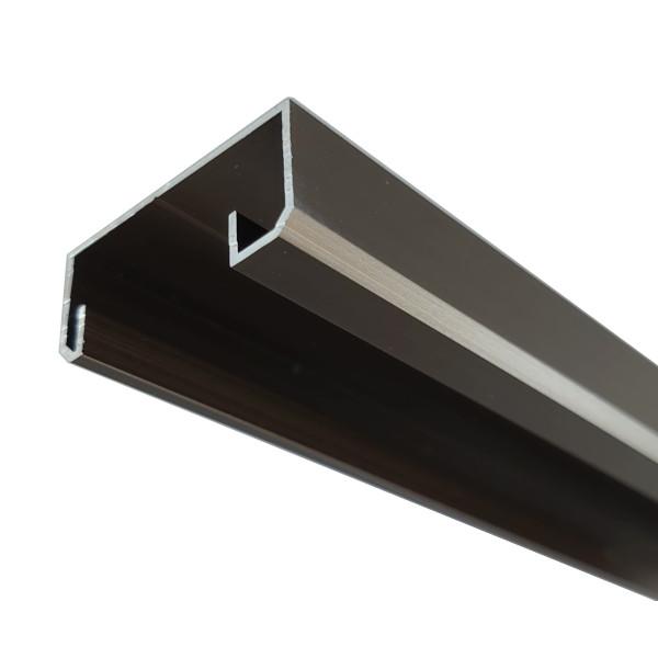 【品番】 436-233 【品名】 アルミ鴨居レール シングル   【仕様】 上レール 【色】 TKブロンズ 【長さ [mm]】 2000 【幅 [mm]】 33 【高さ [mm]】 14.5 【レール溝幅 [mm]】 21 【注意事項】 ...