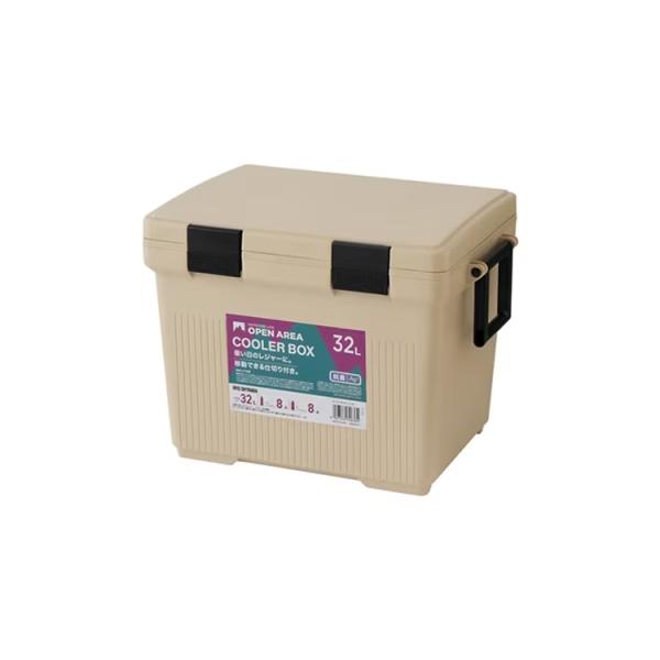 ブランド名アイリスオーヤマ品番CL-32商品名クーラーボックス商品サイズ（mm）幅505×奥行373×高さ375重量3.5kg収納の目安1.5Lペットボトル8本、2Lペットボトル8本容量（約）32L商品内寸（約）360×240×312mm主...