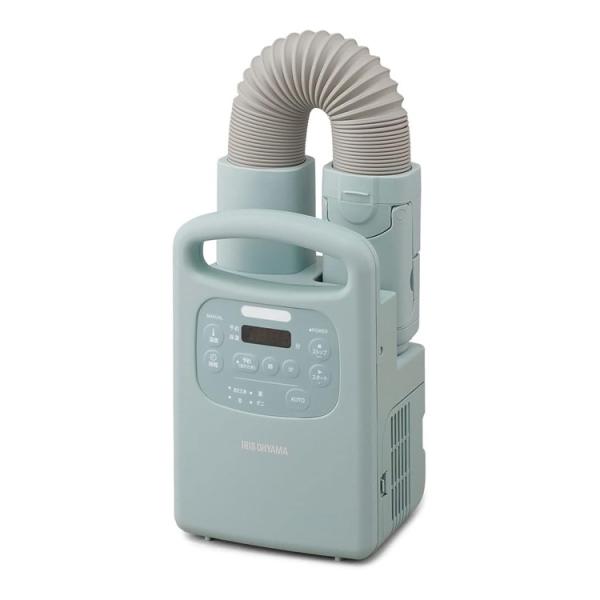 ブランド名アイリスオーヤマ品番FK-RC3-P FK-RC3-G商品名ふとん乾燥機 カラリエ Colors商品サイズ(mm)幅160×奥行140×高さ360 ※ホース折りたたみ時重量1.8kg ※ホース折りたたみ時電源AC100V、50／6...