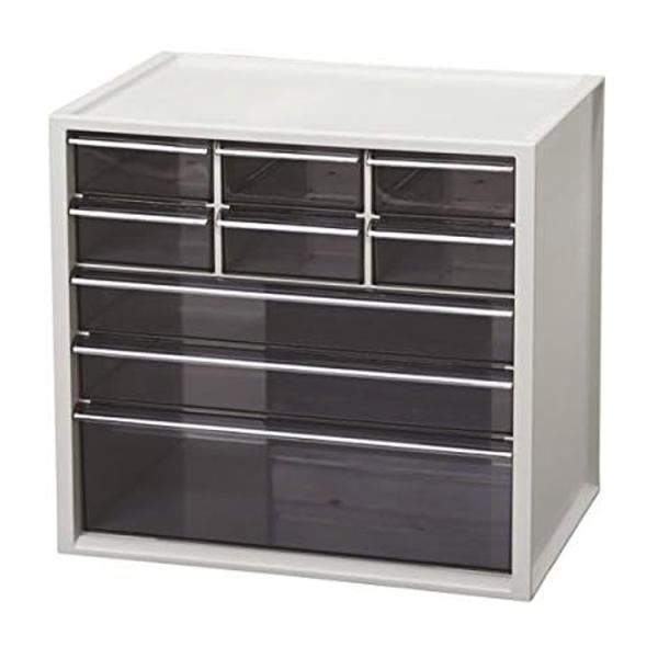 ブランド名アイリスオーヤマ品番KC-350DR商品名小物キャビネット商品サイズ（cm）幅30.8×奥行21×高さ29収納物の目安B5サイズまでの書類、筆記用具、小物など主要素材ハイインパクトスチロール、スチロール樹脂（再生材45%使用）ポイ...