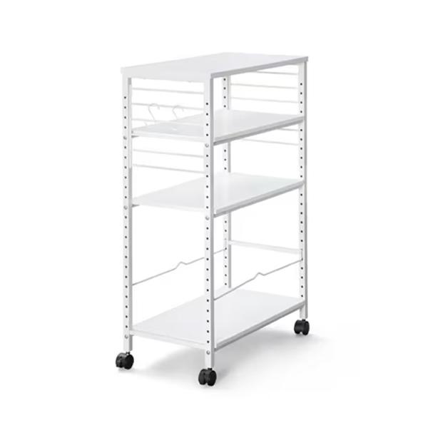 ブランド名アイリスオーヤマ品番DSW-600商品名デスクサイドワゴン商品サイズ（mm）幅320×奥行594×高さ900重量11.7kg耐荷重天板：5kgf、棚板：下段 15kgf、中段・上段 5kgf、S字フック：2kgf（1個あたり）棚板...