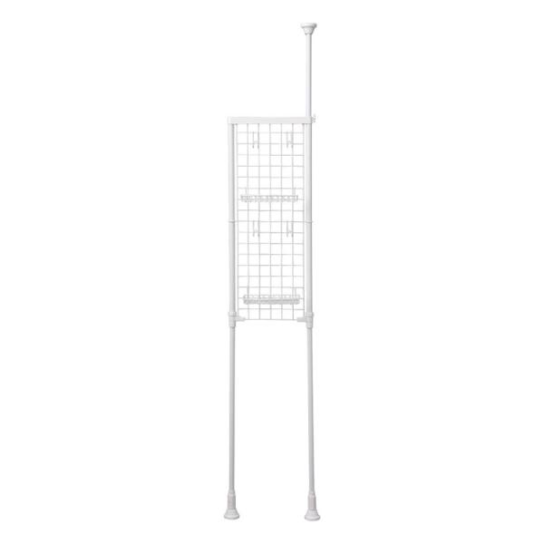 ブランド名アイリスオーヤマ品番LRM-27商品名ランドリーメッシュラック商品サイズ（mm）幅約416×奥行約70×高さ約2,000〜2700耐荷重（約）全体10kgバスケットサイズ（約）250×140×65mmフックサイズ（約）25×44×...