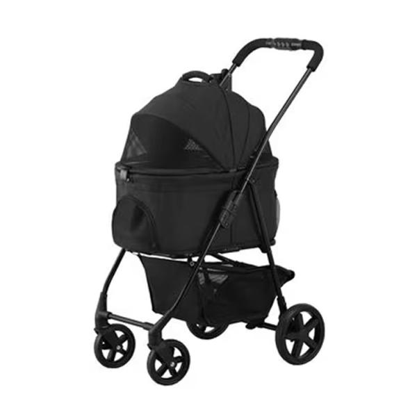 商品名3WAYペットカート品番TPC-990色ブラック商品サイズ（mm）幅510×奥行690×高さ1000 ※カート組み立て時重量6.7kgカート組み立て時サイズ（約）510×690×1000mmカート折りたたみ時サイズ（約）キャリーをつけ...