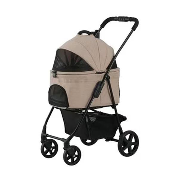 商品名3WAYペットカート品番TPC-990色ベージュ商品サイズ（mm）幅510×奥行690×高さ1000 ※カート組み立て時重量6.7kgカート組み立て時サイズ（約）510×690×1000mmカート折りたたみ時サイズ（約）キャリーをつけ...