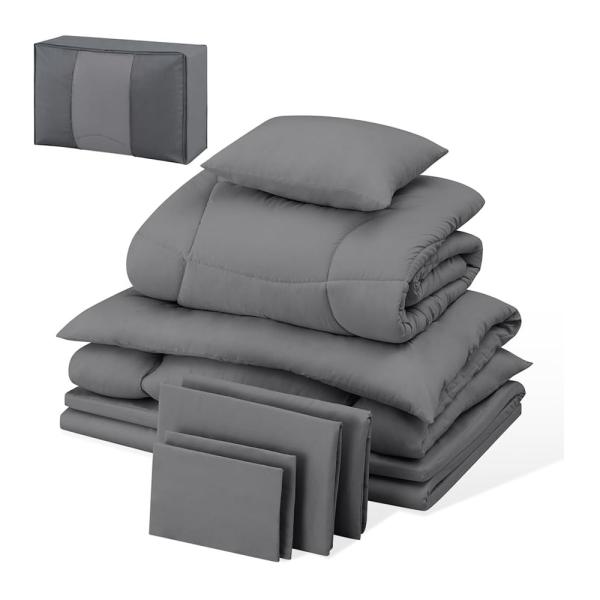 主要素材【掛け布団、敷き布団、枕　共通】側生地：ポリエステル100％ 詰めもの：ポリエステル100％【マットレス】側生地：ポリエステル100％ 詰めもの：ウレタンフォーム商品サイズ（mm ）幅1500×奥行2100×高さ-重量6.6kgセッ...