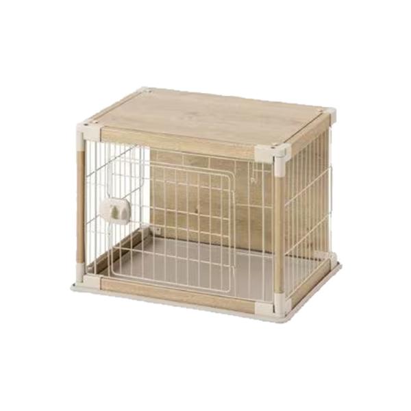 ブランド名アイリスオーヤマ商品名インテリアウッディサークル商品サイズ（mm）幅685×奥行527×高さ507重量（kg）10.6適合犬種サイズ（目安）超小型犬入口サイズ（約）395×369mm内寸サイズ（約）565×405×489mm天板耐...