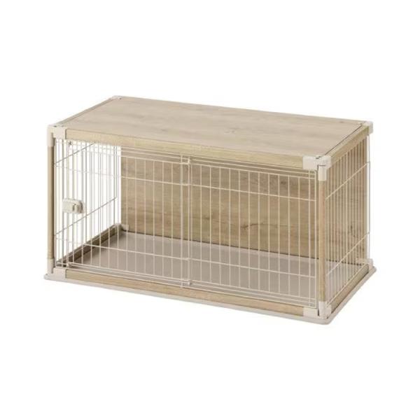 ブランド名アイリスオーヤマ商品名インテリアウッディサークル商品サイズ（mm）幅1200×奥行663×高さ634重量（kg）20.6適合犬種サイズ（目安）中型犬入口サイズ（約）463×499mm内寸サイズ（約）1080×545×615mm天板...