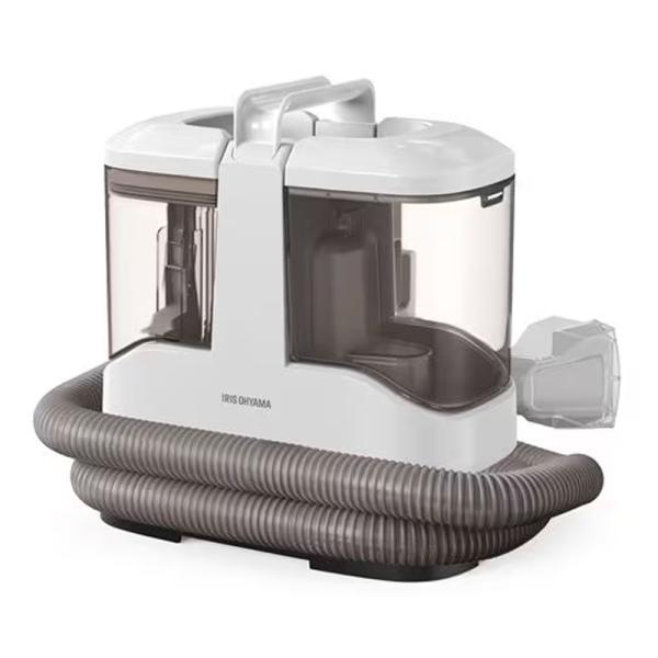 主要素材ABS樹脂、PP（ポリプロピレン）サイズ（mm）幅257×奥行171×高さ272重量2.7kg電源AC100V（50/60Hz）定格消費電力450W回収タンク容量（約）0.5L清水タンク容量（約）1.0Lホース長さ（約）Φ29mm×...