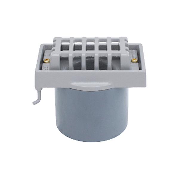 メーカー名カネソウ商品名鋳鉄製ルーフドレン品番EPMZ-1G防水塗膜防水用<br>モルタル防水用使用場所バルコニー、廊下、踊場 呼称(サイズ)EPMZ-1G-75仕様外廊下排水用　みぞ底幅90mm　たて引き用　PC工場向　差し込...