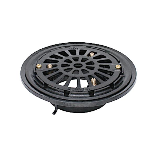 メーカー名カネソウ商品名鋳鉄製ルーフドレン品番ESF-4防水アスファルト防水用<br>シート防水用使用場所廊下・踊場呼称(サイズ)ESF-4-50<br>ESF-4-65<br>ESF-4-75<b...