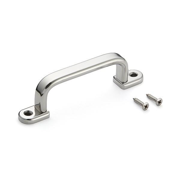 【品番】 EC-Y-140 【材料】 ステンレス鋼（SUS303） 【仕上】 鏡面研磨 【L [mm]】 140 【L1 [mm]】 100 【H [mm]】 38 【P [mm]】 120 【質量 [g]】 142 【付属品】 十字穴付丸...