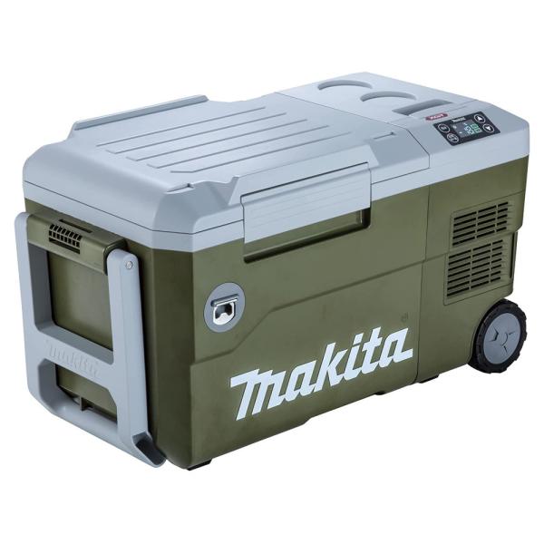 【品番】 CW001GZO 【品名】 充電式保冷温庫 【カラー】 オリーブ 【能力】 [冷却能力]90W (-18℃)[加熱能力]42W (60℃) 【内容積】 20L 【電源】 リチウムイオンバッテリ：40Vmax 18V家庭用電源：AC...