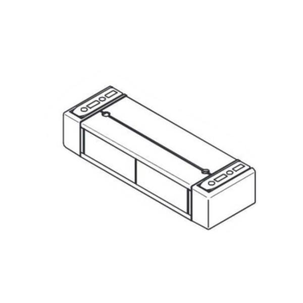 【品番】g001-2-el-b【商品名】カセット式コンセント【サイズ】121×39×25mm【仕上】黒【材質】ケース：アルミ押し出し（アルマイト処理）スライドレール：POM樹脂（黒）キャップ：ABS樹脂（黒）【推奨ビス】皿タッピングビス 3...