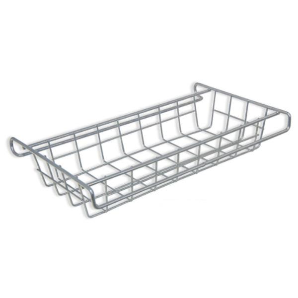 【※ご注意：配送業者の関係上、ご希望の時間指定に沿えない場合があります】【品番】SS0-HBS【商品名】ハンガー用バスケット【メーカー】株式会社ロイヤル【ブランド】シューノ【カラー】Sシルバー【備考】収納バスケット【注意】・ハンガー補助パイ...