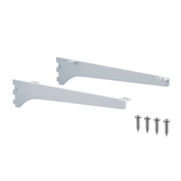 【※ご注意：配送業者の関係上、ご希望の時間指定に沿えない場合があります】【品番】SS3-TB-BKSET【商品名】天板用ブラケットセット32【メーカー】株式会社ロイヤル【ブランド】シューノ【カラー】マットシルバー【備考】シューノ32用ポイン...