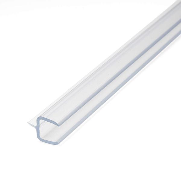 【品番】1801.66.4【商品名】エッジシール【カラー】半透明【材料】塩化ビニル樹脂（PVC）【特長】●ガラス扉の小口を保護するシール材です。●ガラス扉の吊元や下部に取り付け、壁や床とのすき間をふさぎます。●小口にはめるだけで簡単に取り付...