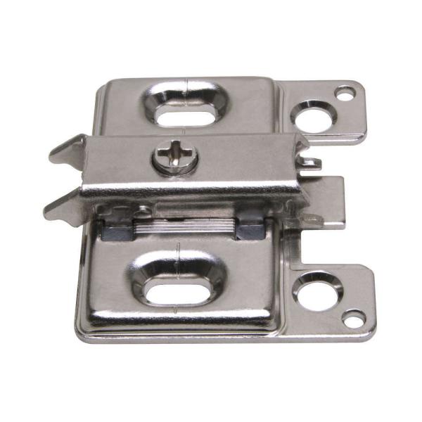 【品番】360-P6WT-NA【商品名】オリンピア スライド丁番  【サイズ】47×10.5×43.7【仕上】ニッケルめっき【材質】銅【仕様】●上下調整機（±3mm）、前後調整(±2mm)●厚み：0mm(標準厚)●Ｈ寸法はインセット仕様時、...