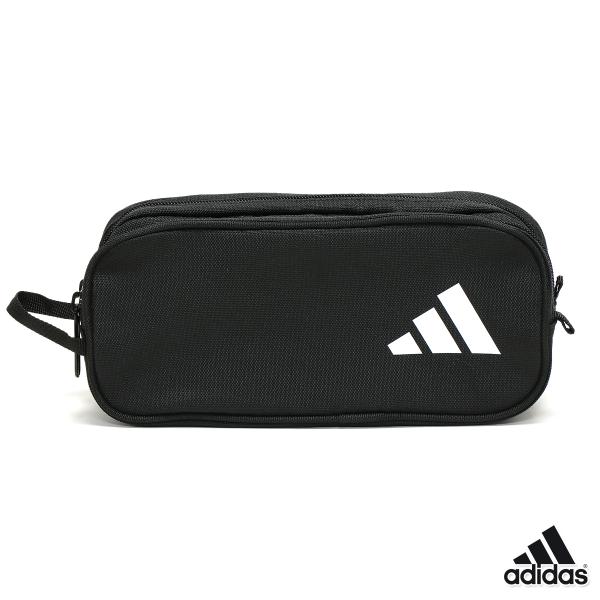 アディダス ペンケース 筆入れ ソフトタイプ ポーチ 小物入れ キッズ 子供 小学生 マルチケース 多目的■カラーJD1308-ブラック■サイズ   W約22cm×H約10cm×D約8cm ■素材ポリエステル100%■内容●　収納個所：2ポ...