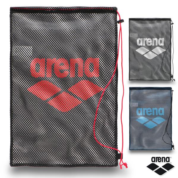 アリーナ メッシュバッグ ランドリーバッグ スイムバッグ 着替え入れ 水着入れ 多目的 バッグインバッグ■カラーBKRD BKWH NVBL■サイズ   W約40cm×H約60cm ■素材ポリエステル■内容メッシュ素材使用、スプリングクリッ...