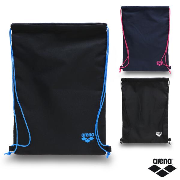 アリーナ ナップサック スイムバッグ 着替え入れ マルチバッグ ランドリーバッグ バッグインバッグ■カラーBKBL BKWH NVPK■サイズ   W約37cm×H約53cm ■素材ポリエステル■内容●　ドローストリング(締め紐)：左右各１