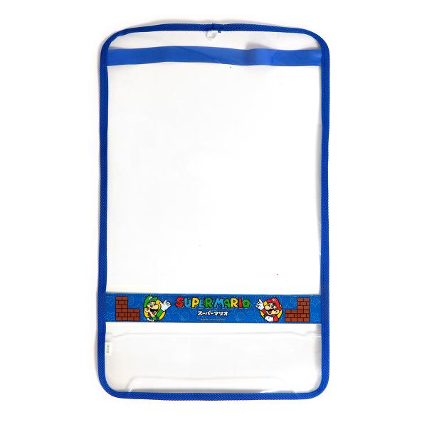 スーパーマリオ マルヨシ ランドセルカバー 透明 小学生 男子 女子■カラーRPS2000-スーパーマリオブルー■サイズ   LLサイズ(ランドセルかぶせ推奨サイズ：横26.5cm/縦47cm) ■素材EVA