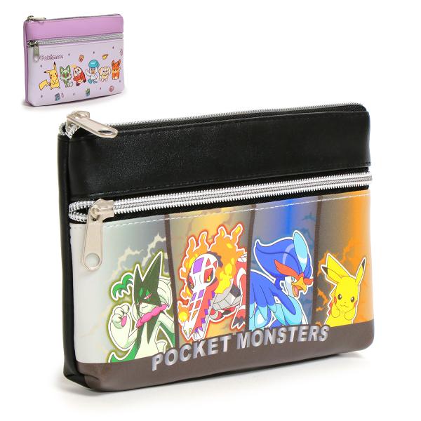 ポケットモンスター ポケモン ピカチュウ ポーチ 小物入れ ペンケース 筆入れ 小学生 キッズ 子供■カラーPPK21981-ポケットモンスター PPK21985-ポケットモンスター■サイズ   W約19cm×H約12cm×D約2cm ■素...
