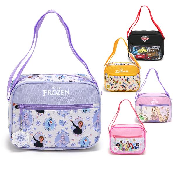 ショルダーバッグ ランチバッグ お弁当入れ ミニ スモール 小さい 通園バッグ キャラクター キッズ 子供 園児 ディズニー アナ雪 カーズ ズートピア プリンセス■カラーD6211PN-2-ピンク(プリンセス) D6231LV-5-ラベン...