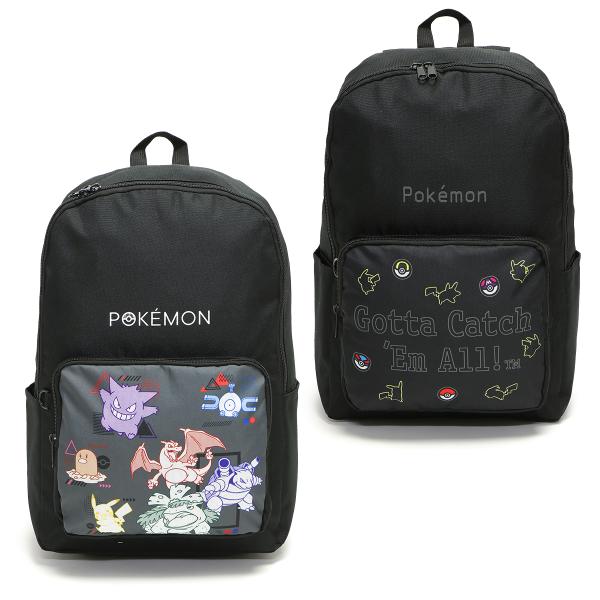 ポケットモンスター ポケモン リュックサック バックパック ユニセックス キッズ 子供 小学生 中学生 高校生 通学 ピカチュウ リザードン ゲンガー■カラーポケットモンスター(DPK7-5200) ポケットモンスター(DPK7-5201)...