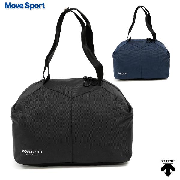 ■カラーBK NV■サイズ   W約44cm×H約30cm×D約23cm容量：約28L ■素材ポリエステルムーブスポーツ デサント トートバッグ スポーツバッグ ボストンバッグ ダッフルバッグ 部活 中学生 高校生 大学生 メンズ レディー...