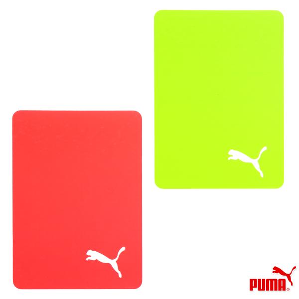 プーマ レッドカード イエローカード レフェリーカード レフェリーグッズ サッカー■カラー01-レッド/イエロー■サイズ   W約7.8cm×H約10.5cm ■素材合成樹脂(PE樹脂)■内容●　ロゴ型抜き