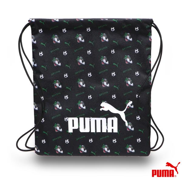 プーマ ナップサック マルチバッグ 着替え入れ 多目的バッグ ランドリーバッグ サッカー 部活 キッズ 子供 小学生■カラー01-ブラック■サイズ   W約33.5cm×H約41cm,容量：約11L ■素材ポリエステル(ポリウレタンコーティ...