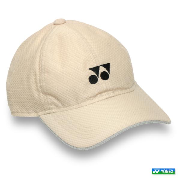 ■カラー147-ベージュ■サイズ   フリーサイズ■素材ポリエステル100%■内容UVカット吸汗速乾テクノロジー調節ベルト(バックル付き)刺繍ロゴ再生ポリエステルヨネックス ユニメッシュキャップ メンズ/レディース 帽子 ベージュ フリーサ...