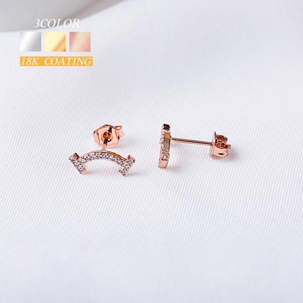 ブランド:idun jewelry<br>ストーン詳細:キュービックジルコニア（品質AAA使用）<br>ポスト:SV925 18Kコーティング仕上げ<br>素材詳細:低アレルギー素材 ニッケルフリー使用&...