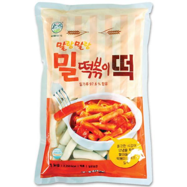 もちもち食感でタレがよく染みこむ小麦トッポキです。原材料・成分小麦粉97.6％（小麦：オーストラリア産、アメリカ産）、精製塩（韓国産）、酒精、甘味油-S2使用方法1. 小麦トッポキをお水でよく洗います。2. フライパンにお水を入れ、沸騰した...
