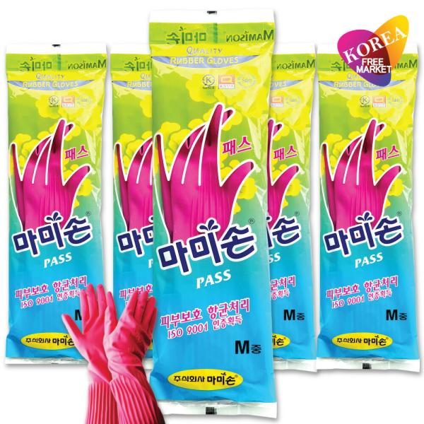 韓国代表のゴム手袋 "マミソン"マミソンゴム手袋は、品質管理システム（ISO 9001）認証、韓国産業規格（KS）認証、そして製品の品質と安全性を保証するQマークとSマークの両方を取得しています。すべての方が安心して使用できるよう常に配慮し...